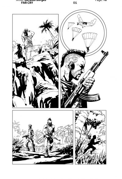 Geraldo Borges - ArtistGO! agency comic art portfolio